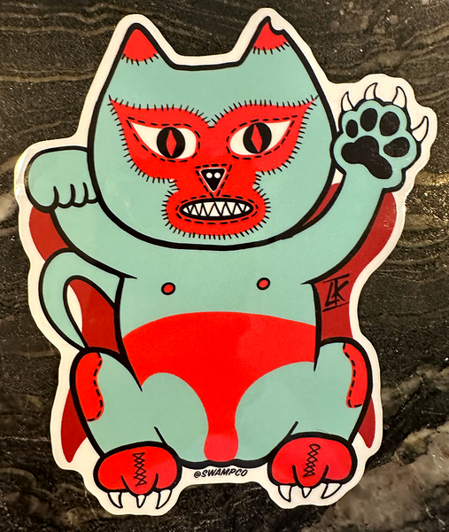 "NOTYO KITTY" STICKER – SWAMPCO