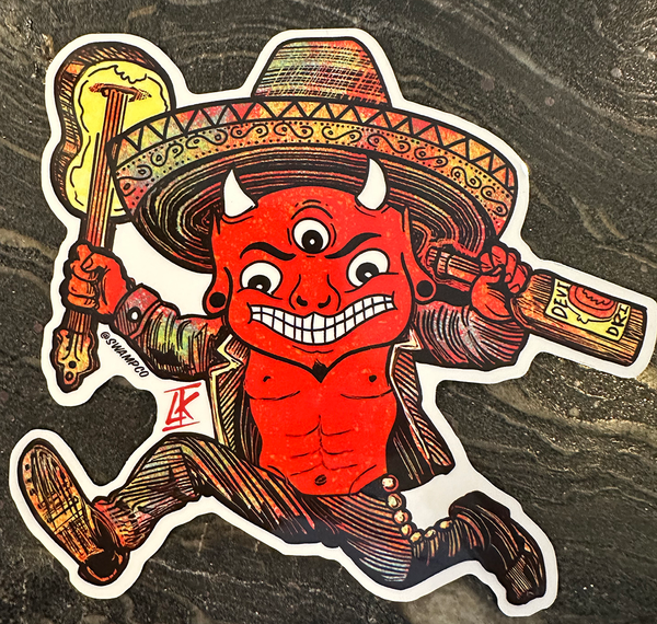 NEW "SANTANAS" STICKER – SWAMPCO